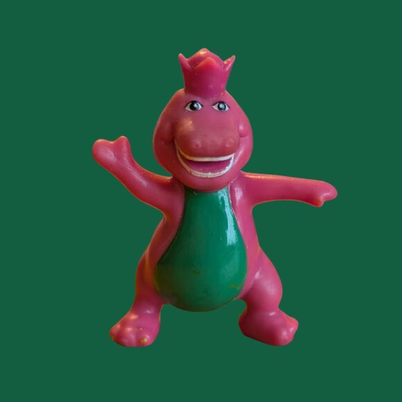 Barney | Toys | 25 Vintage 1990s Barney The Dinosaur King Pvc Figure ...